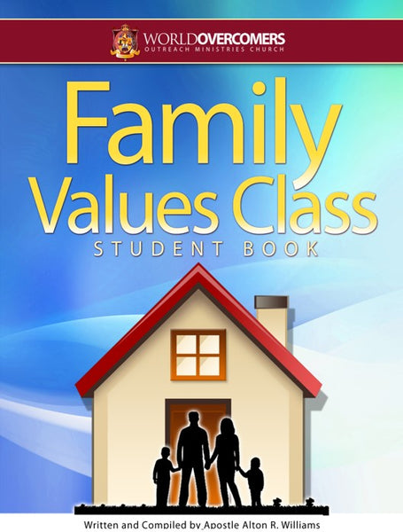 Family Values Student Book PDF – Church Ministry Resource Bookstore