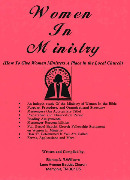 Women in Ministry - How to Give Women Ministers a Place in the Local C ...